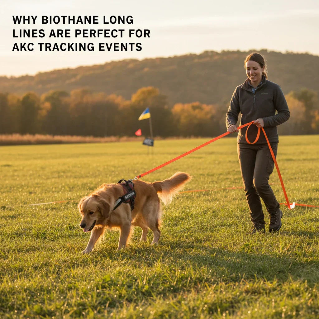 BioThane Long Lines for Tracking | Palomine Lines